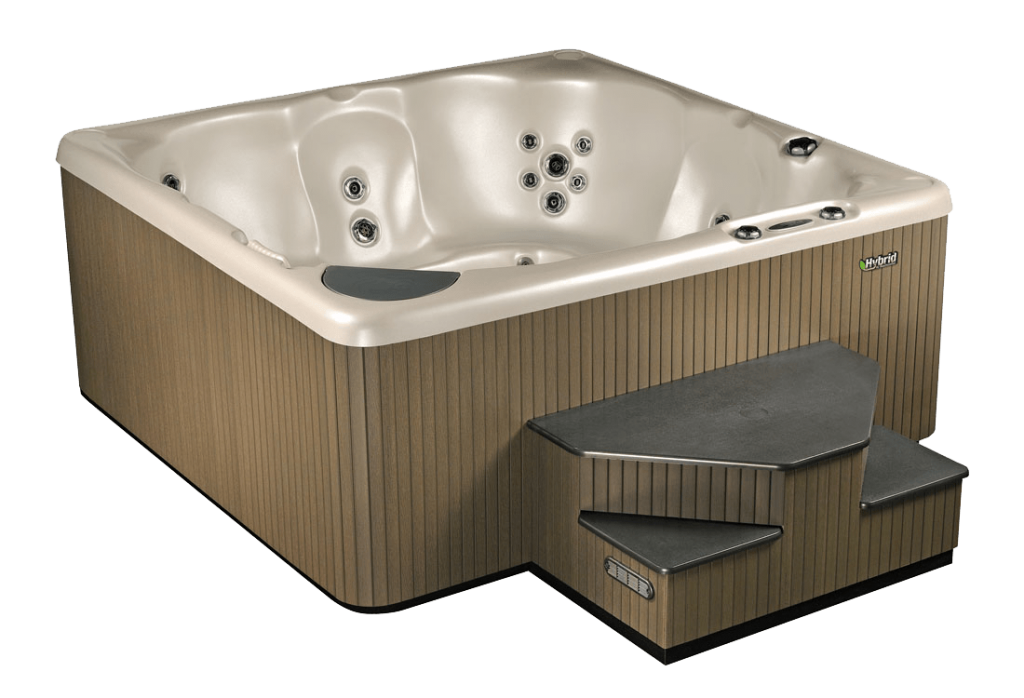 Beachcomber 380 Hybrid4+ (89" x 89" x 38") 7 Person - Hot Tub ...