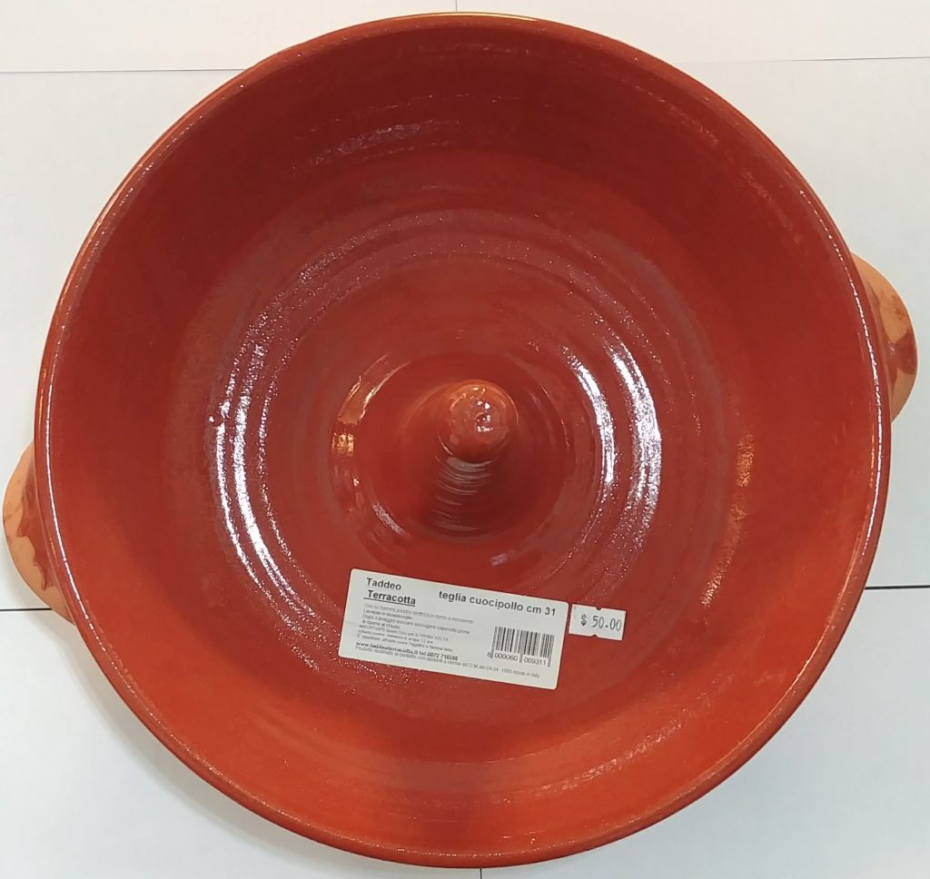 Chicken/Turkey Vertical Roaster (12"/31cm) - Handmade in Italy ...